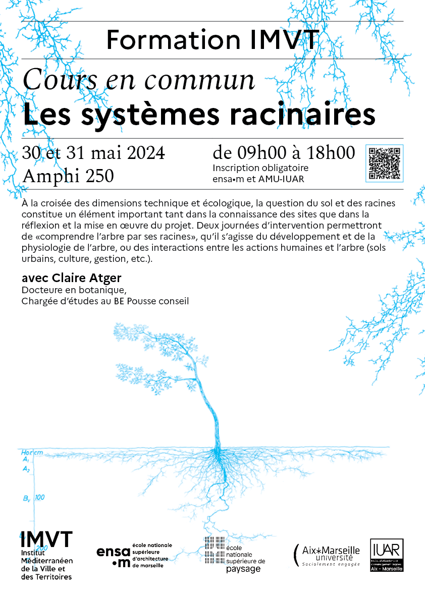 IMVT • Cours en commun « Les systèmes racinaires »• 30 et 31 mai 2024 ...